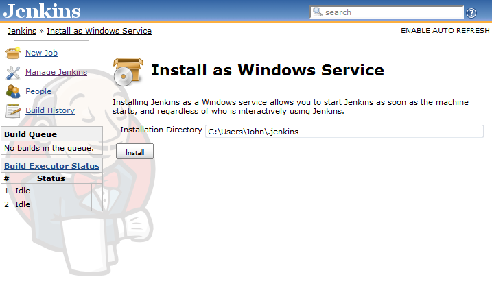 3 12 Installing Jenkins As A Windows Service